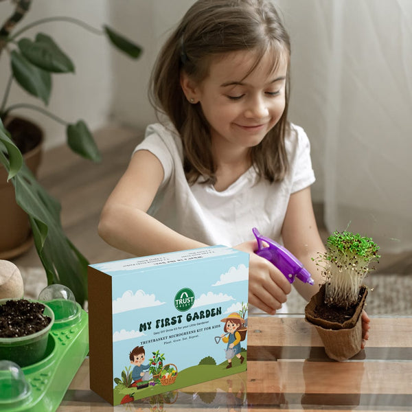 My First Garden Microgreens Kit for kids – TrustBasket
