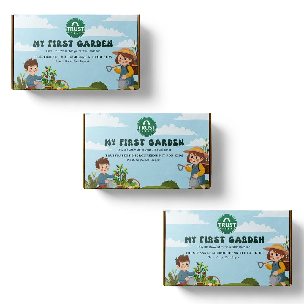 My First Garden Microgreens Kit for kids – TrustBasket
