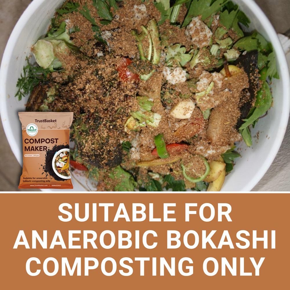 Buy BOKASHI Compost Maker powder - 500gms Online in India-TrustBasket
