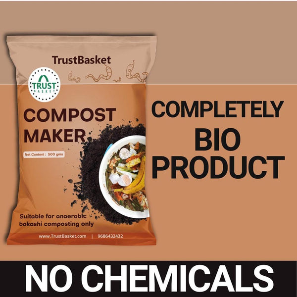 Buy Set of 4 BOKASHI Compost Maker powder - 500gms Online in India ...