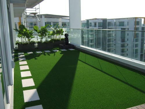 High Density Artificial Lawn/Turf Grass Premium Quality For Balcony, D ...