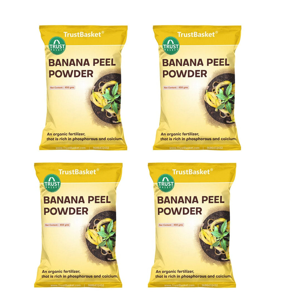 Banana Peel Powder Organic Fertilizer for Plants (450 Grams) – TrustBasket