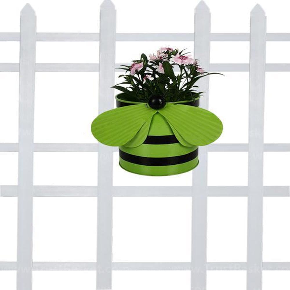 Bee Balcony Railing Garden Flower Pots/Planters – TrustBasket