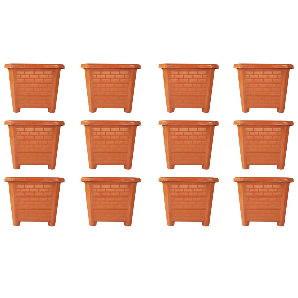 TrustBasket EarthBox-8 Square Plastic Planter