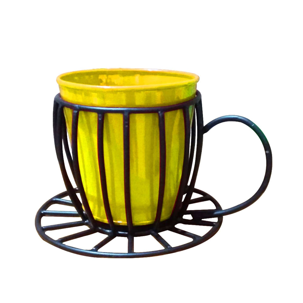 Coffee Cup Table Top Pot With Holder – TrustBasket